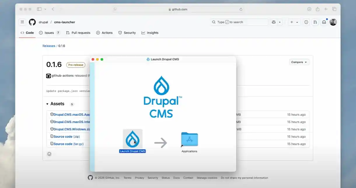 Nueva aplicación de escritorio para probar fácilmente Drupal CMS - CMS MAG